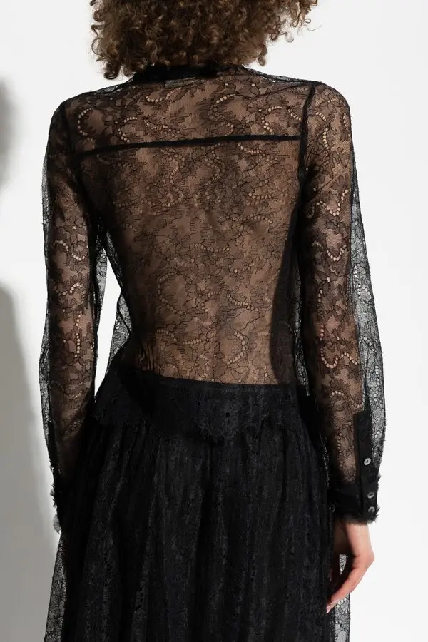 Ulla Johnson Cecile Lace Shirt