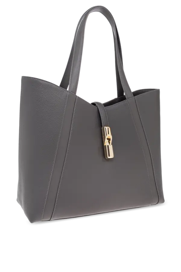 Furla Goccia Large Shopper Bag - Grey