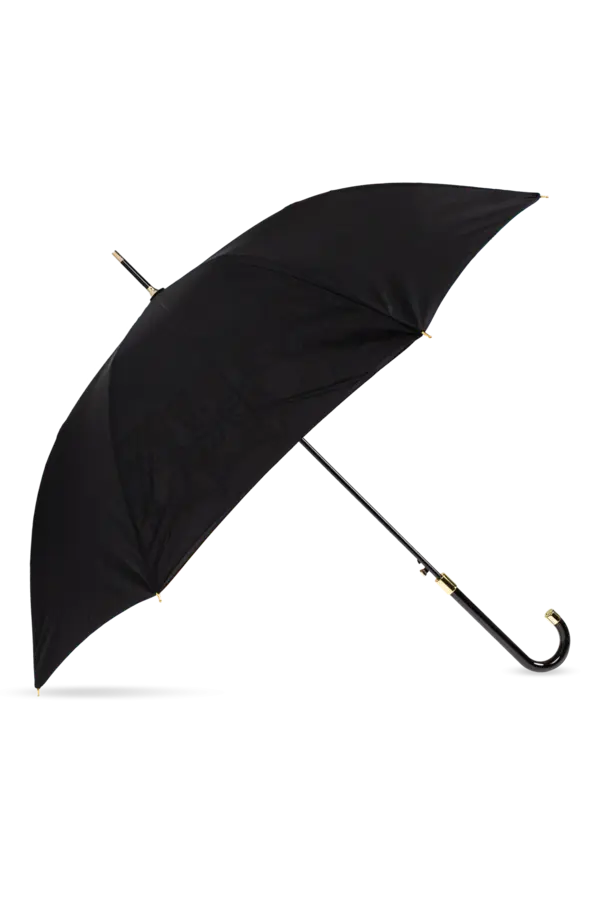 Moschino Patterned Parasol - Black