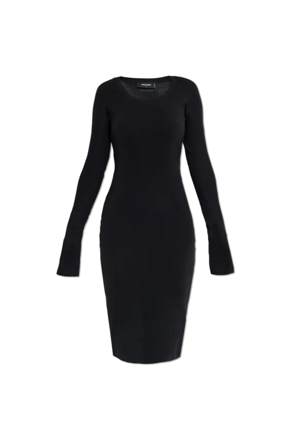 Dsquared2 Long-sleeve Midi Dress