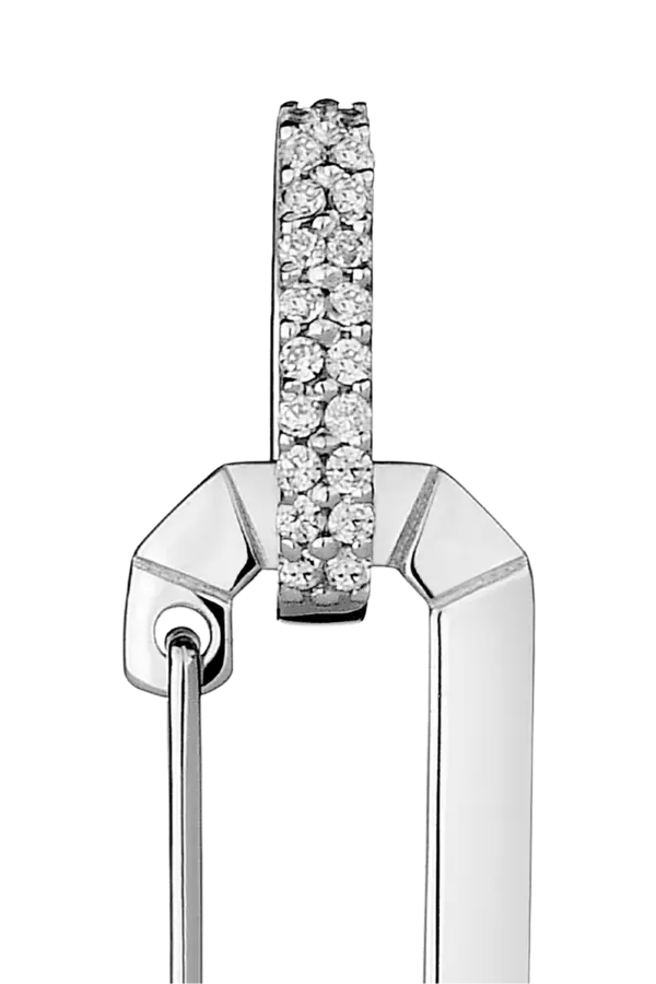 EERA Chiara Small Single Earring - Silver