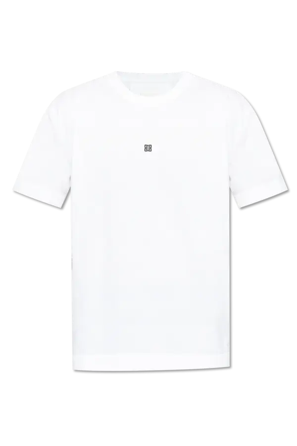 Givenchy T-shirt With Embroidered Logo - White