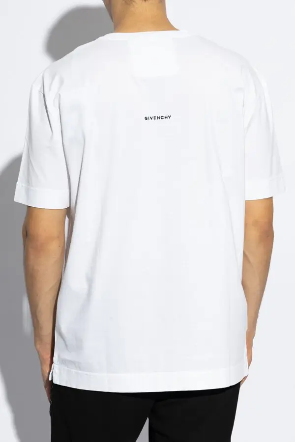 Givenchy T-shirt With Embroidered Logo