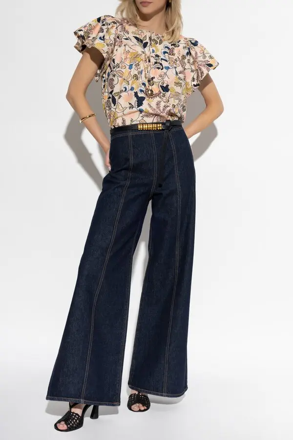 Ulla Johnson Noella Bootcut Jeans