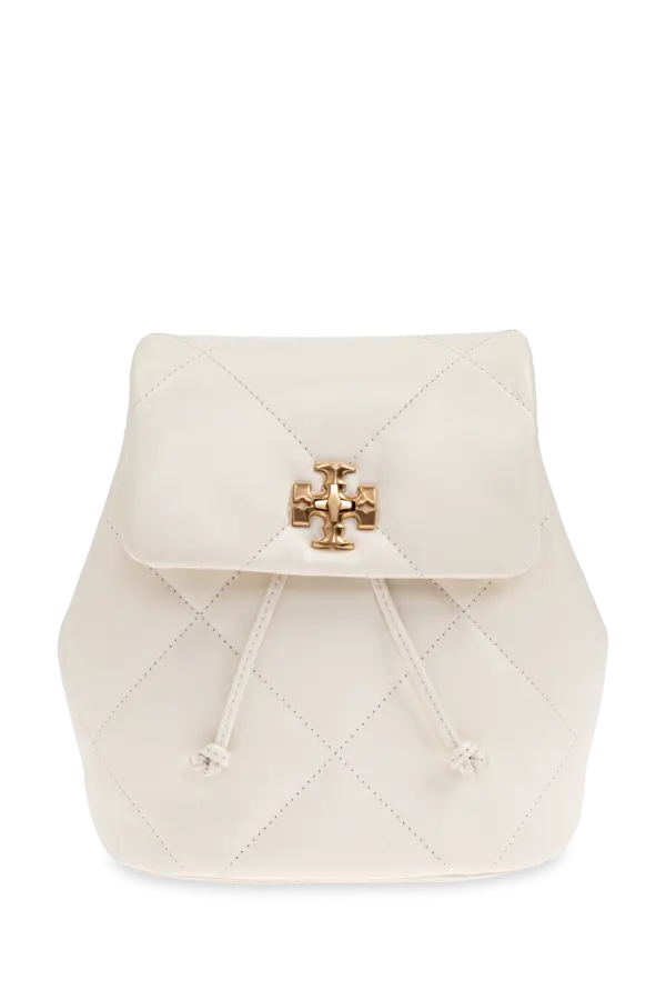 Tory Burch Kira Diamond Small Backpack - White
