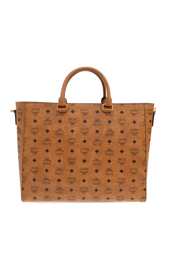 Mcm Diamond Large Shopper Bag
