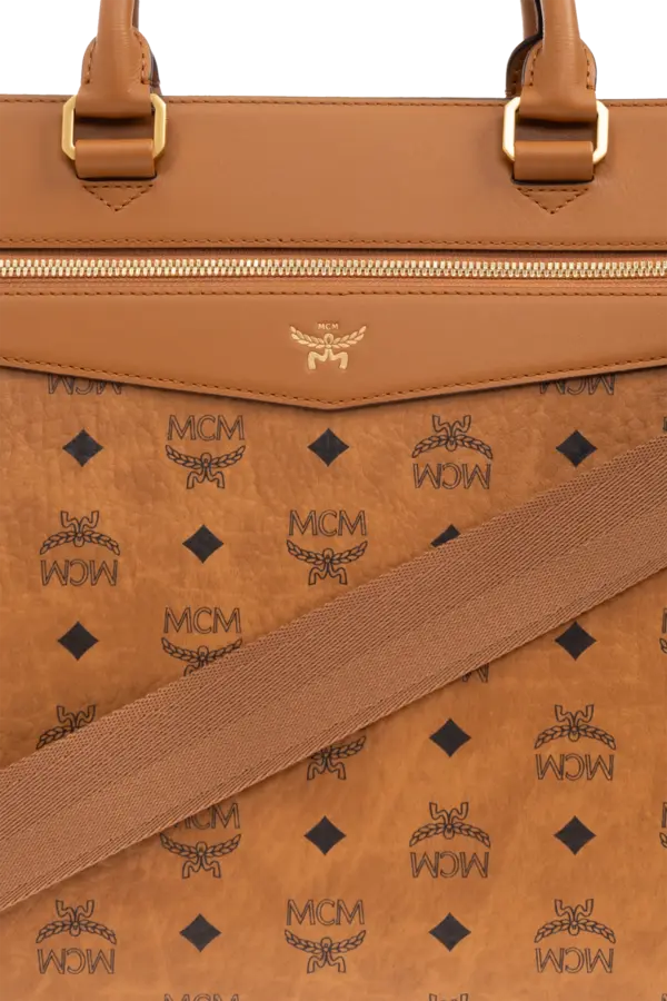 Mcm Diamond Large Shopper Bag