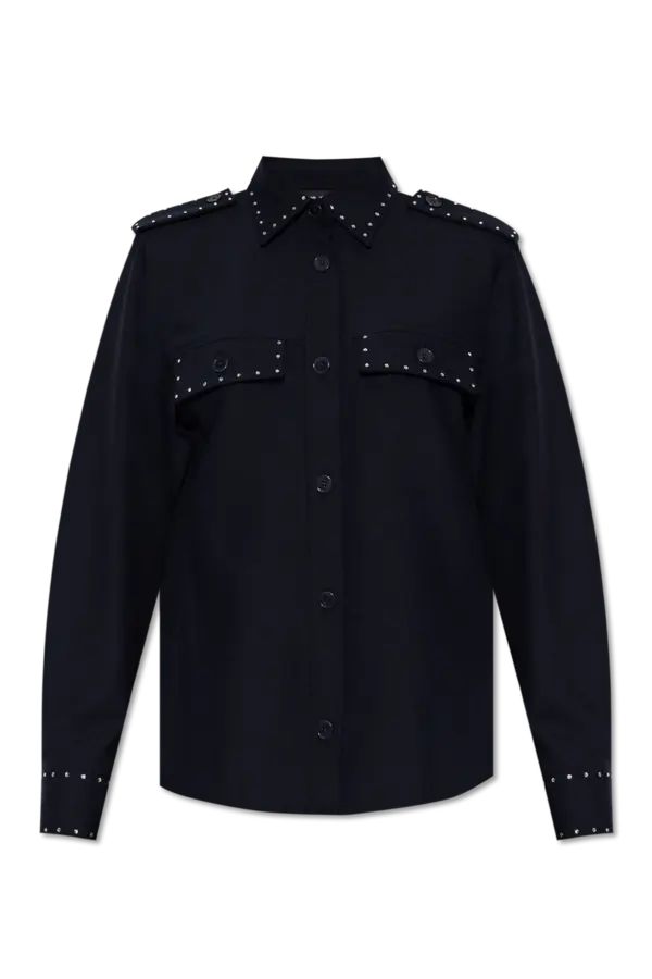 Zadig&Voltaire Taskam Embellished Oversized Shirt