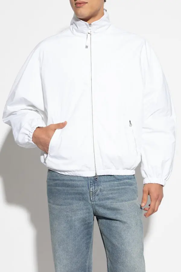 COURREGES Logo Jacket - White