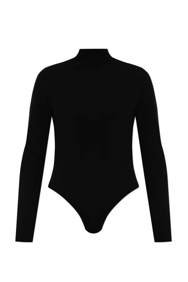 Alaïa Body With Stand-up Collar - Black