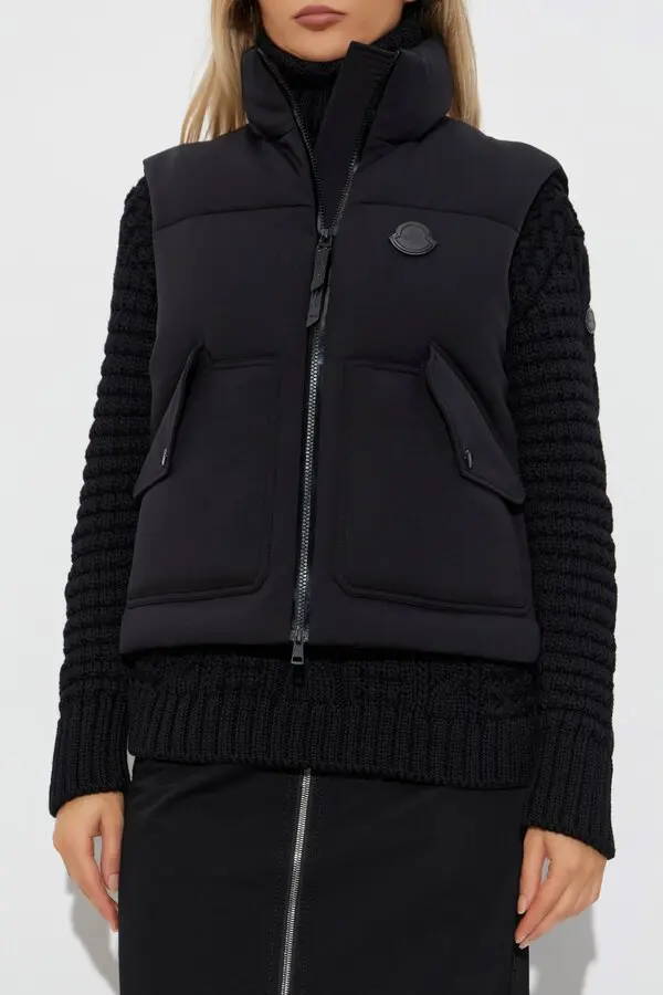 Moncler 4 Edward Enninful Quilted Vest - Black