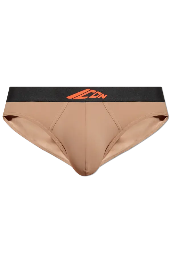 Dsquared2 Swim Briefs - Brown