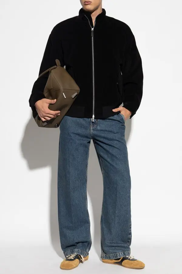 FERRAGAMO Corduroy Bomber Jacket