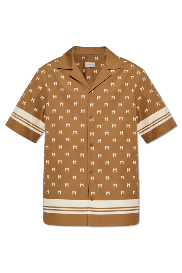 Moncler Cotton Shirt With Monogram