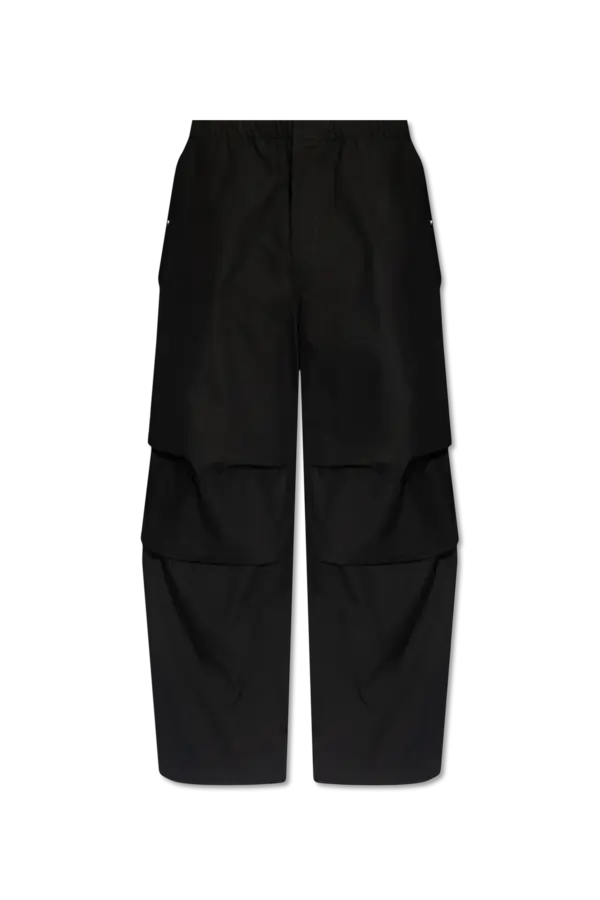 JIL SANDER Cotton Flared Trousers