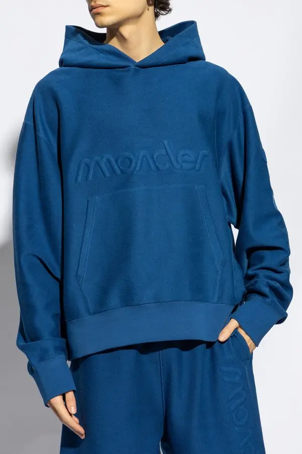 Moncler Hooded Cotton Sweatshirt