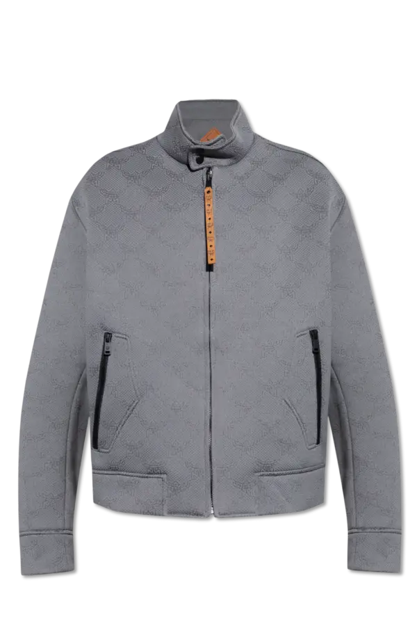 Mcm Monogram Jacket - Grey