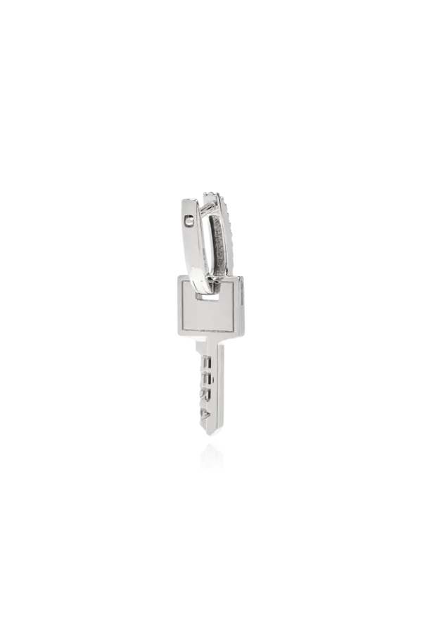 EERA Key Small Single Earring - Silver