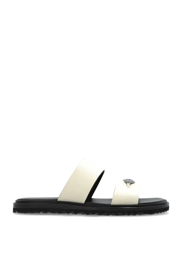 JIMMY CHOO Raiden Slides - Cream