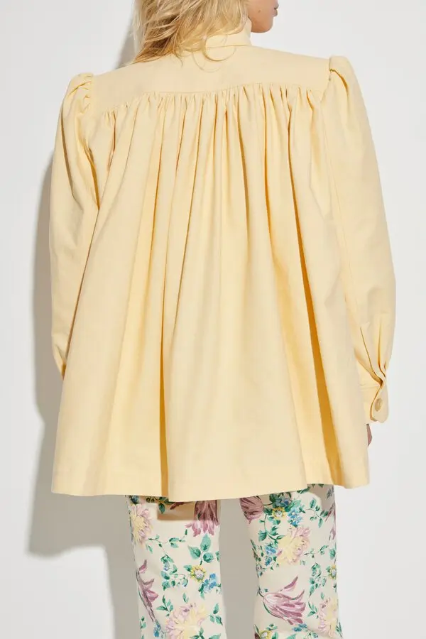 Chloé Oversized Jacket With Stand-up Collar