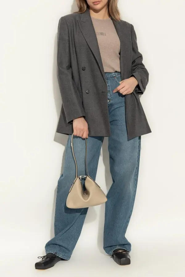 MAISON MARGIELA Wool Blazer - Grey