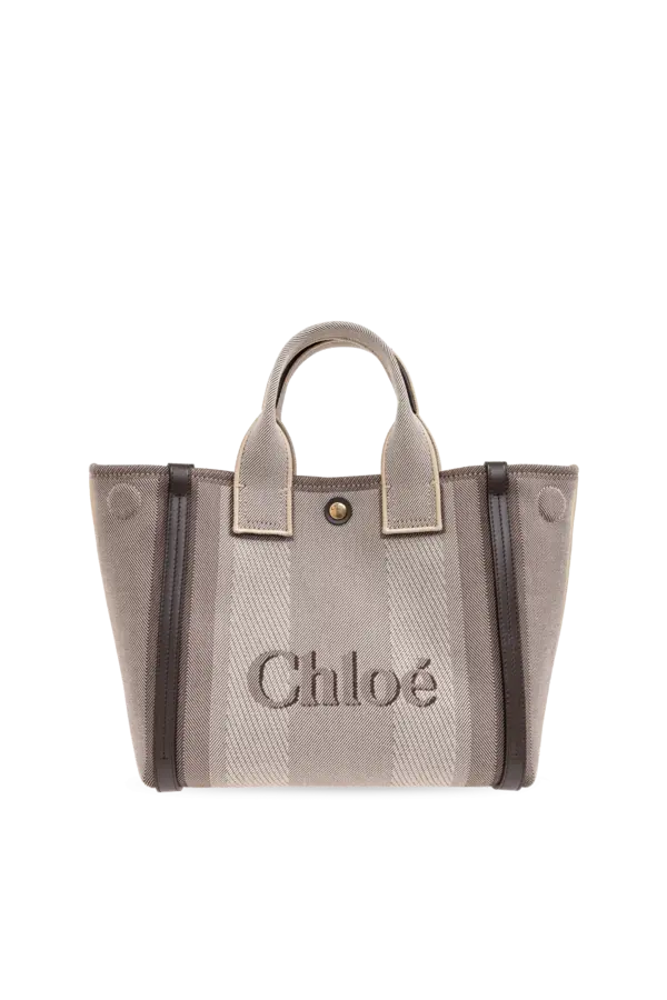 Chloé Carry Small Handbag - Beige