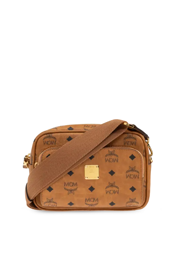 Mcm Aren Shoulder Bag - Brown