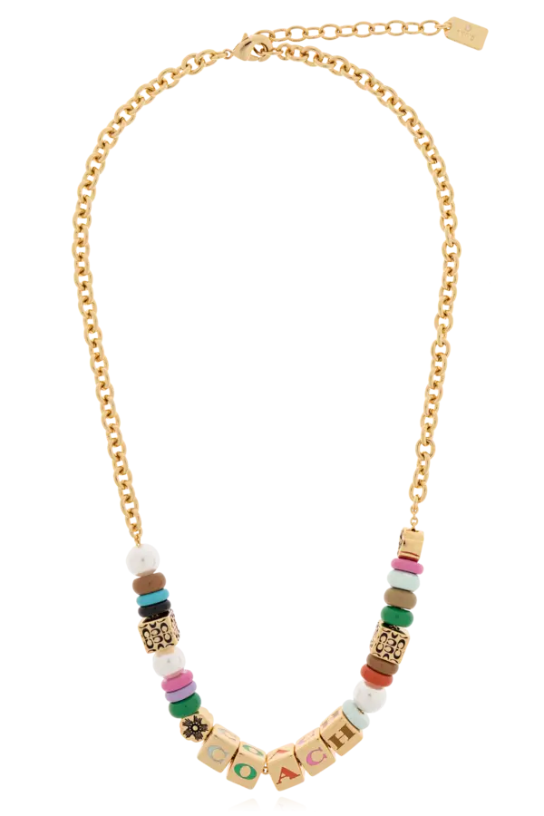 COACH Necklace With Appliqués