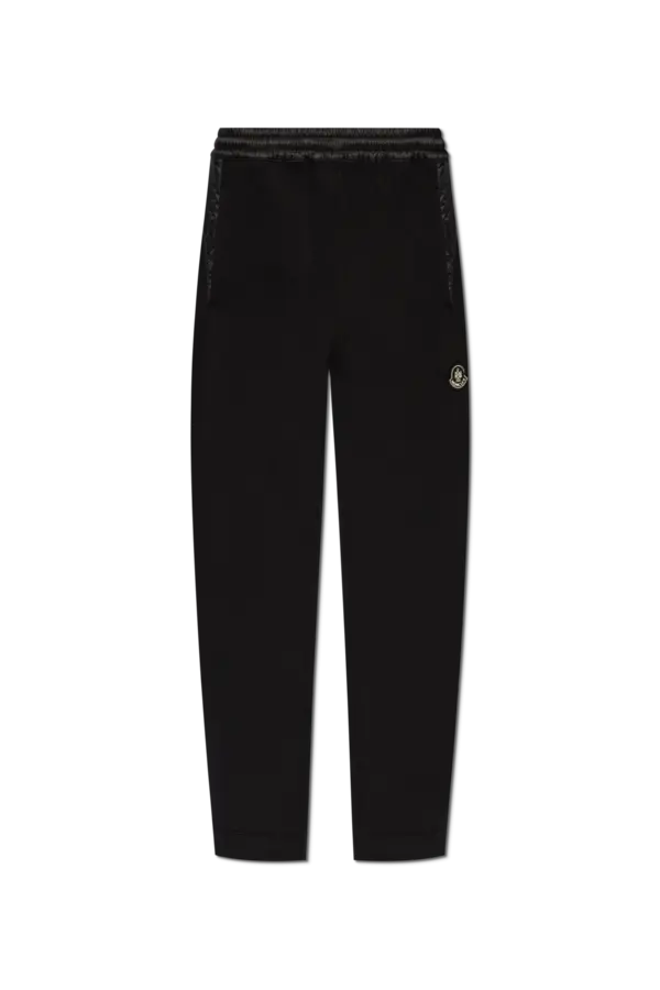 Moncler Sweatpants With Logo Patch