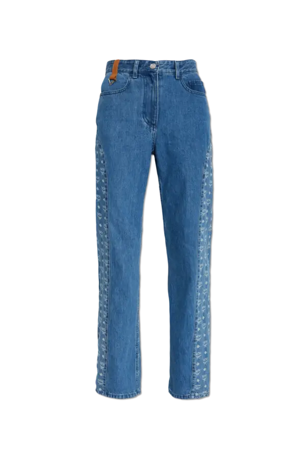 Mcm Monogram Jeans