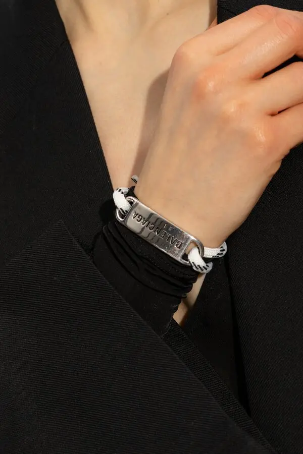 Balenciaga Logo Bracelet