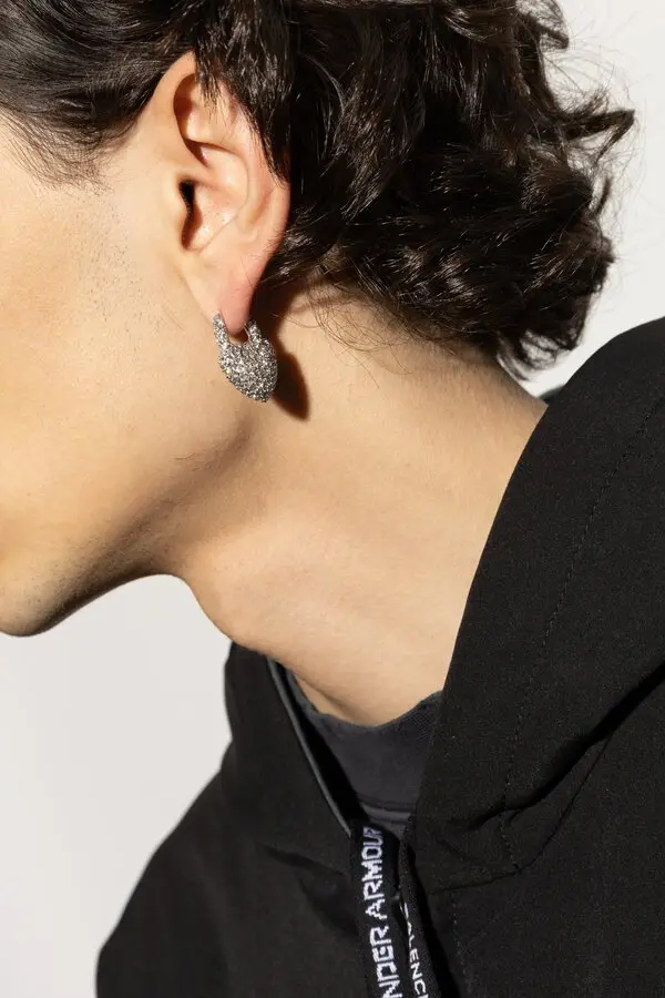 Balenciaga Minnie Heart Earrings