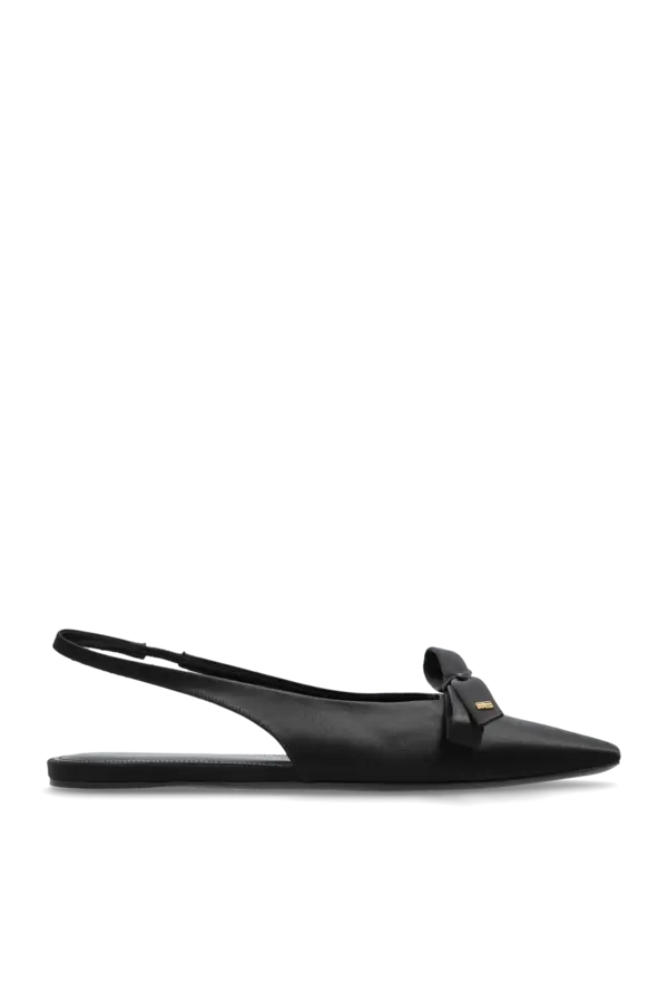 Balenciaga Bow-adorned Slingback Shoes