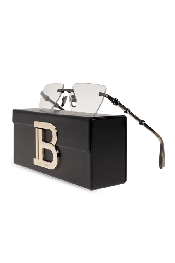 Balmain Pierre Prescription Glasses - Silver