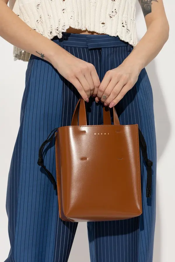 Marni Museo Shoulder Bag - Brown