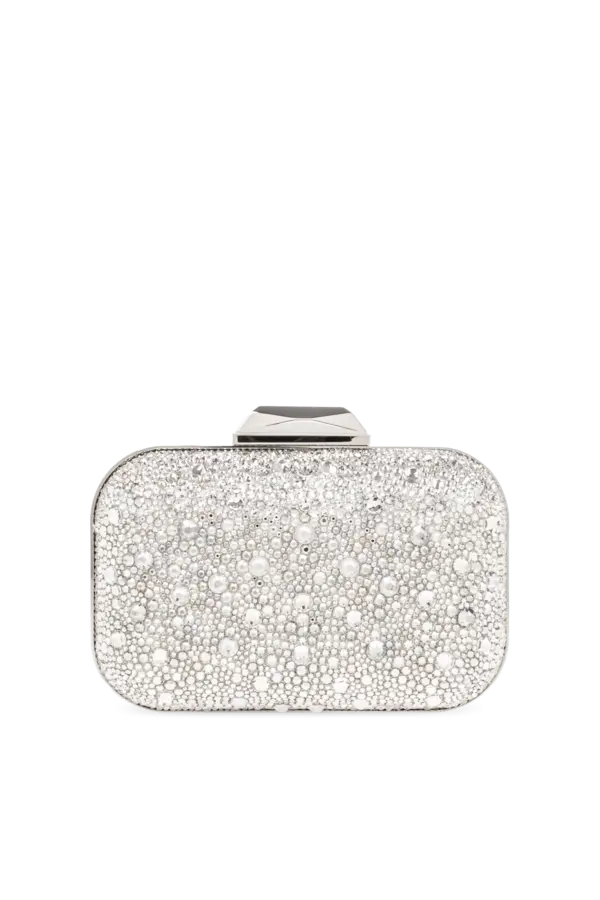 JIMMY CHOO Cloud' Clutch - Silver