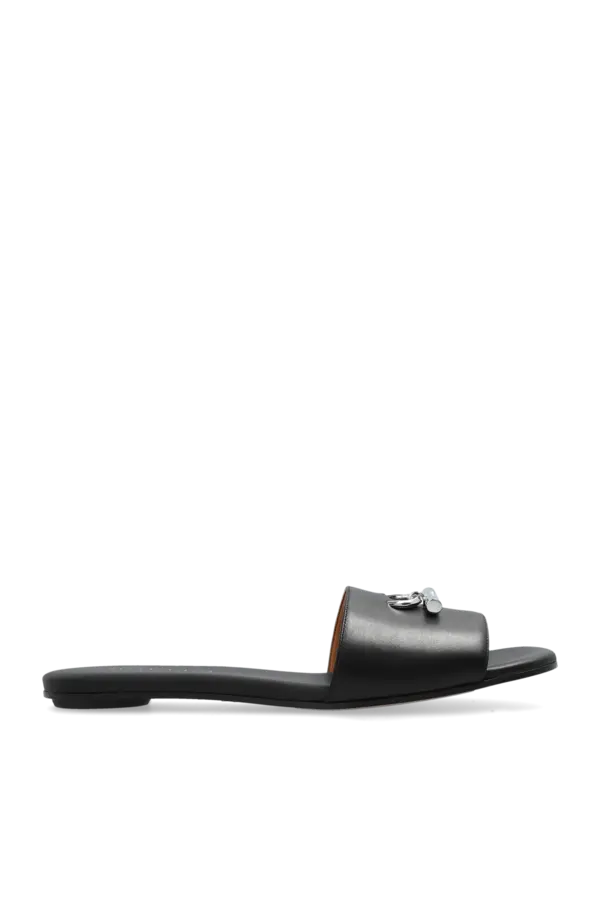 Alexander McQueen Leather Slides