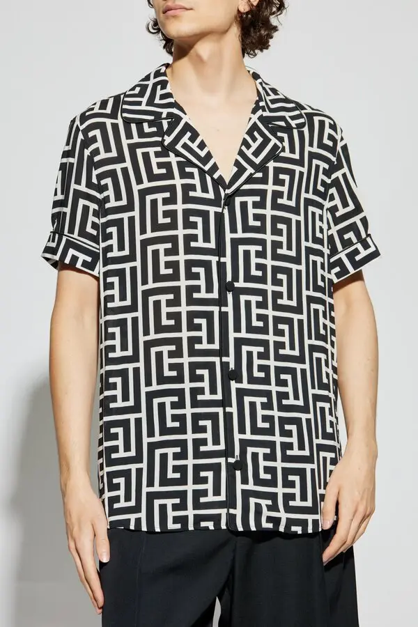 Balmain Short-sleeve Shirt - Black