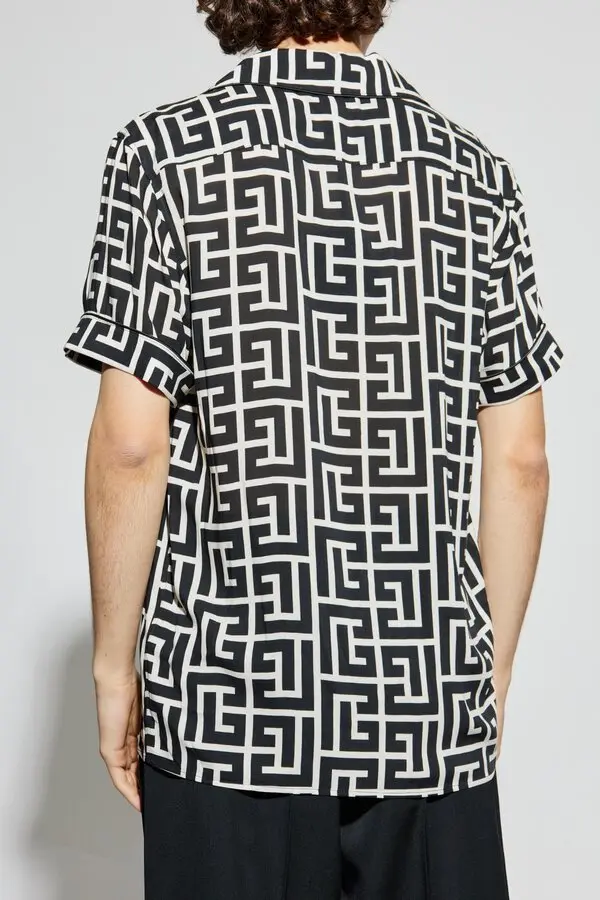Balmain Short-sleeve Shirt - Black