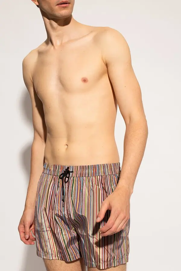 Paul Smith Striped Swim Shorts