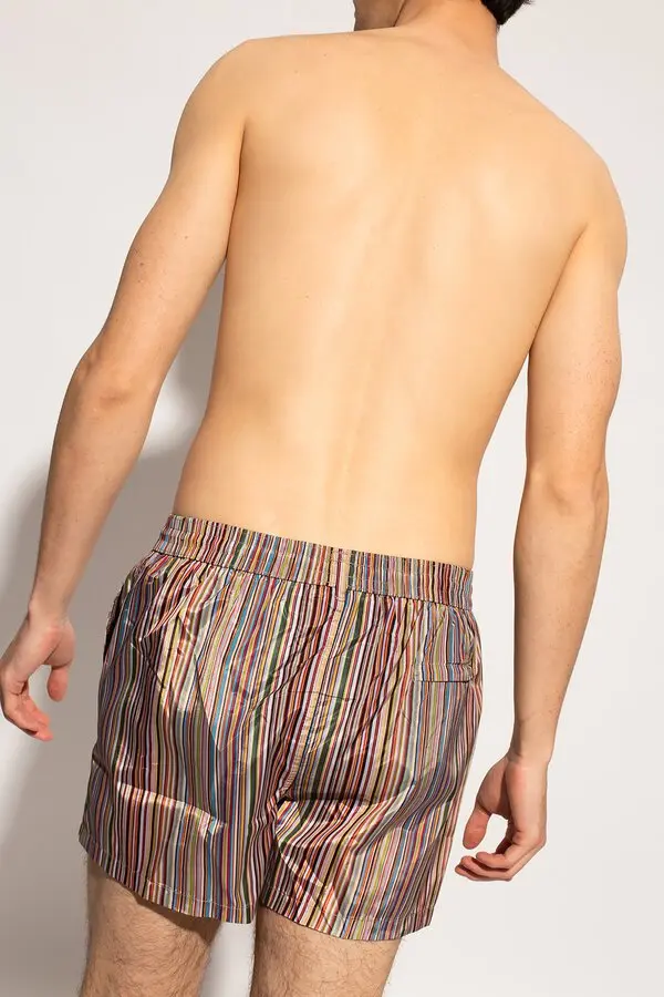 Paul Smith Striped Swim Shorts