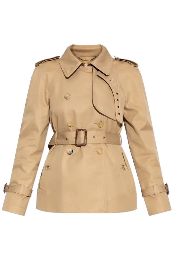 Chloé Short Belted Trench Coat