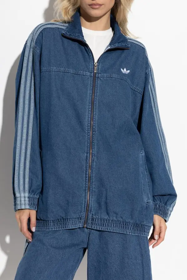 adidas デニムジャケット XL　wang Adidas Originals By Alexander Wang Denim Jacket With Stand-Up