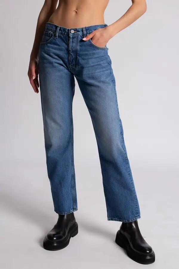 MAISON MARGIELA Distressed Straight-leg Jeans