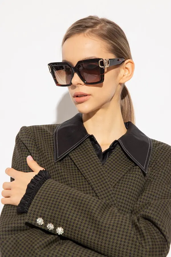 Valentino Garavani Tortoiseshell Sunglasses