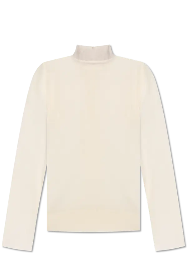 TOTEME Silk Cotton Turtleneck