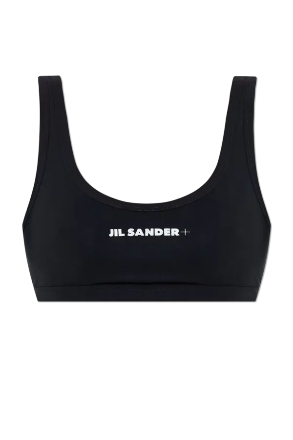 JIL SANDER Swimsuit Top - Black