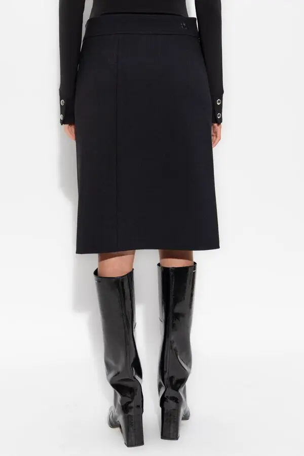 COURREGES Wool Skirt