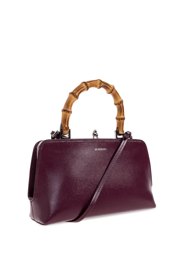 JIL SANDER Handbag With Bamboo Handle