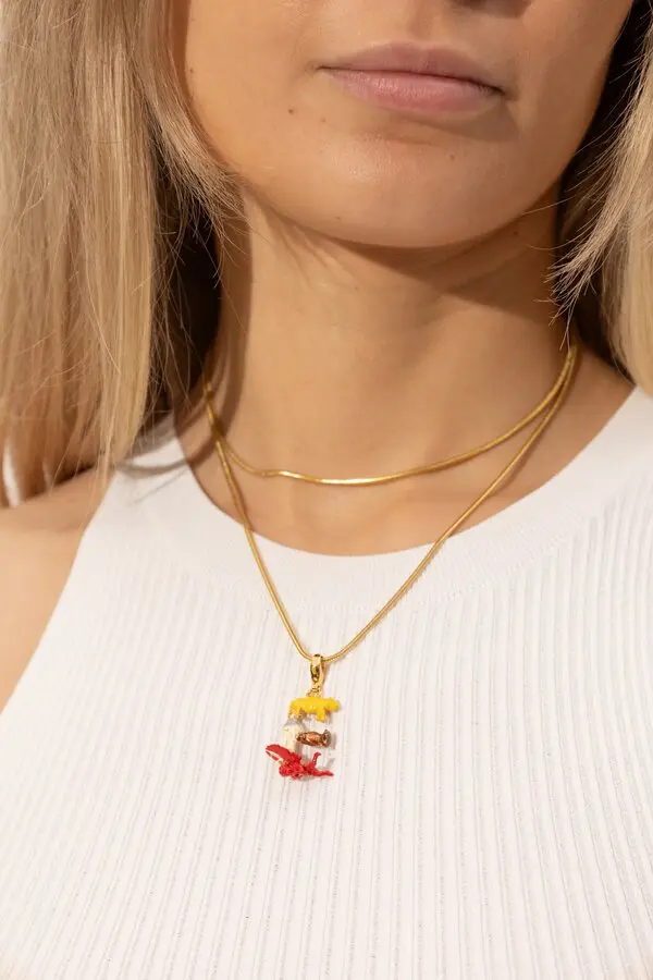 Marni Letter Pendant - Multicolour